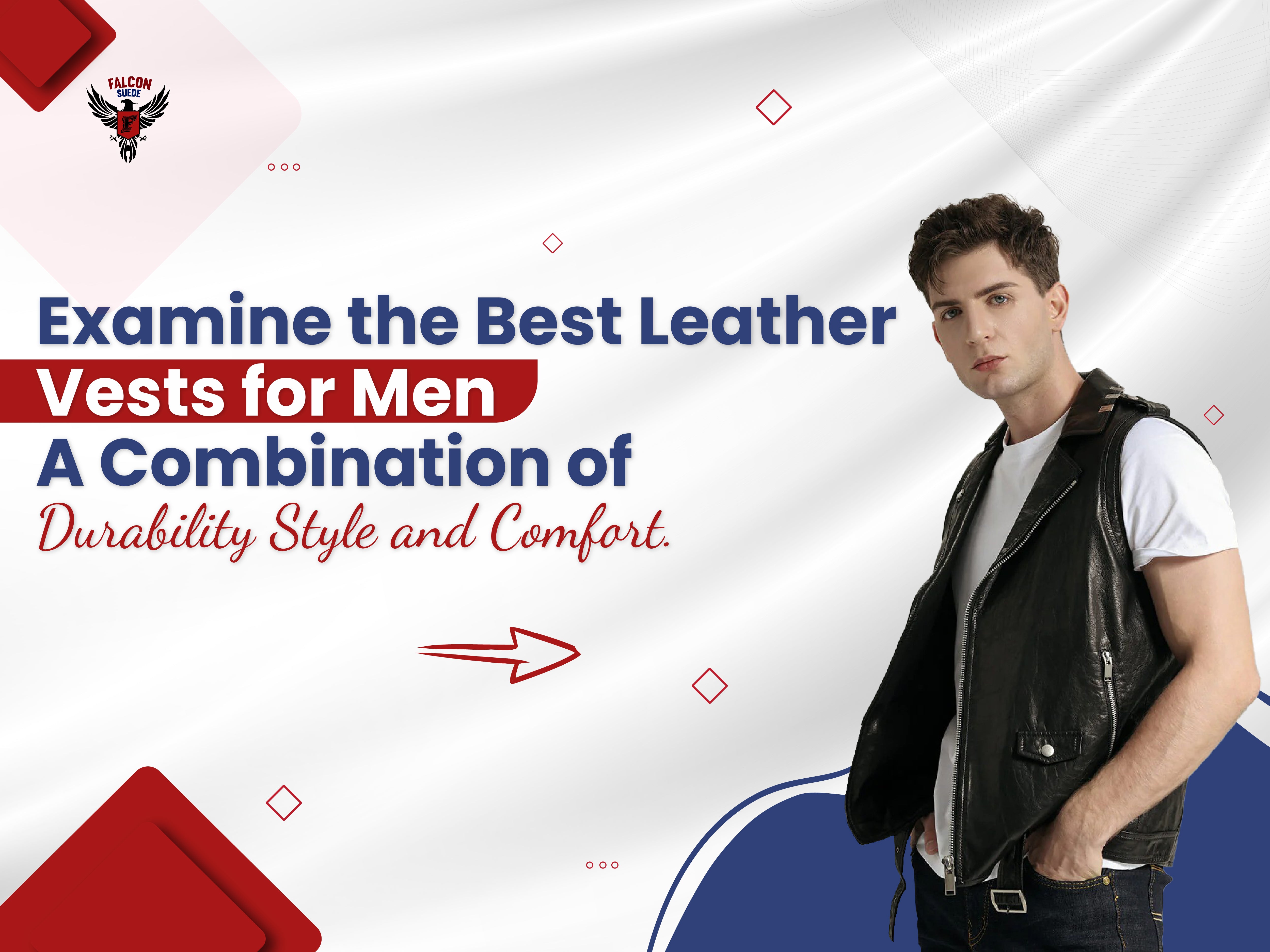Full Guide to Leather Vests for Men Comfort, Style, and Durability ...
