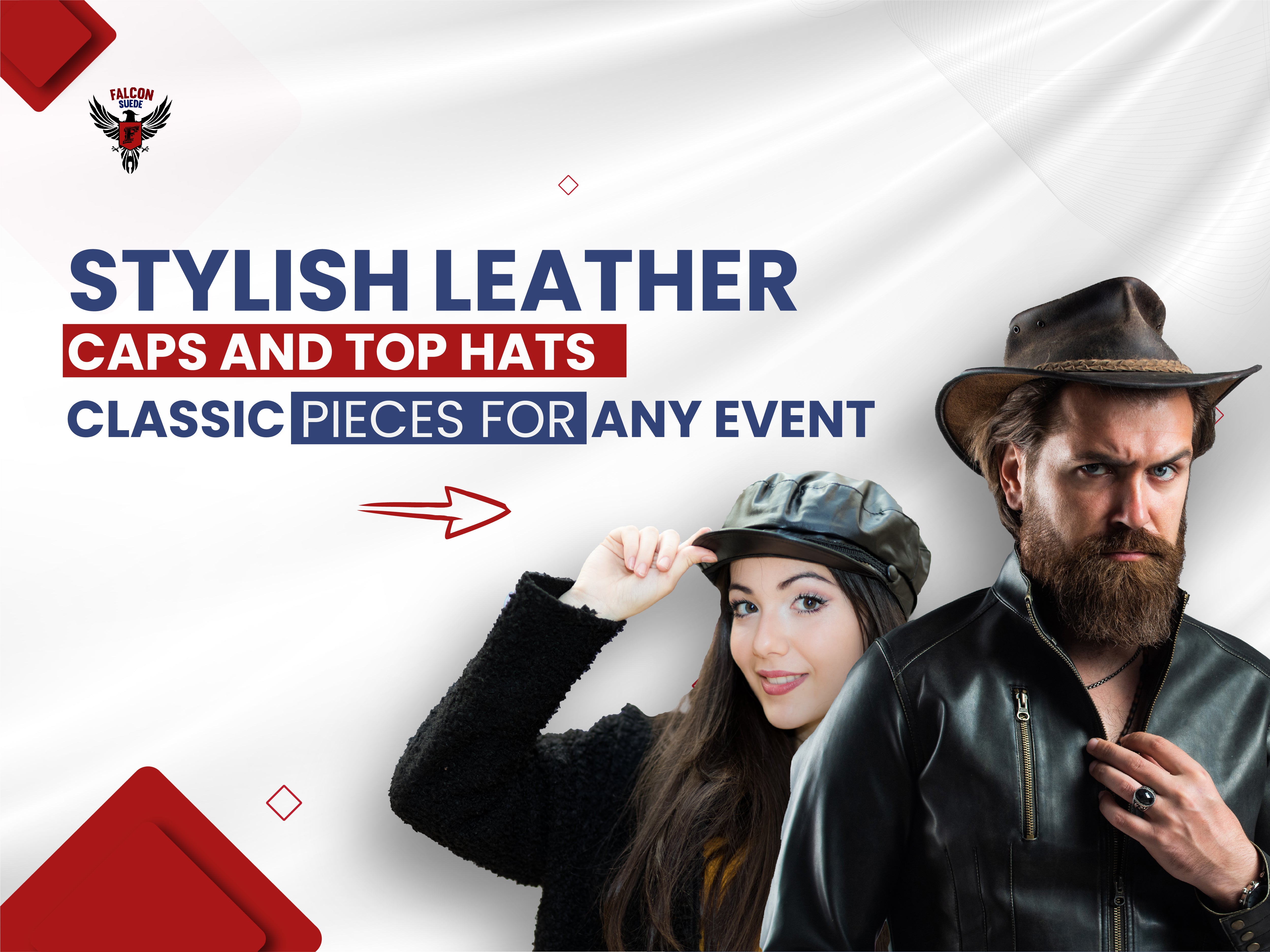 Leather Caps and Top Hats: Classic Pieces for Any Event – FALCON SUEDE