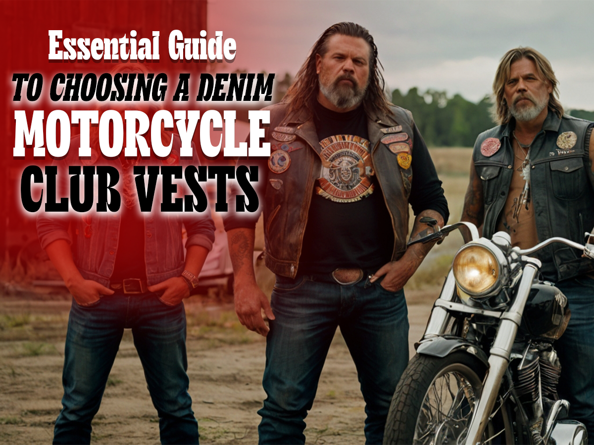 The Essential Guide to Choosing a Denim Motorcycle Club Vest – FALCON SUEDE