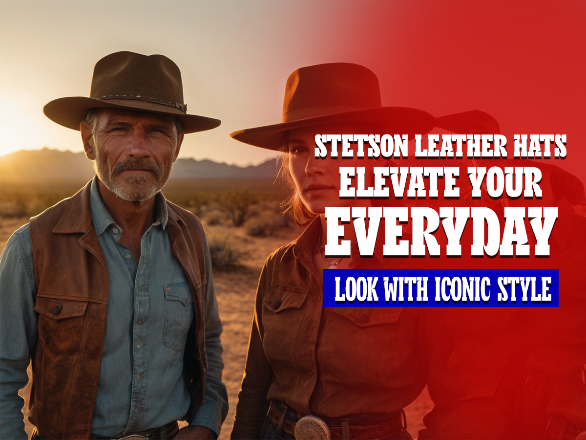 Stetson Leather Hats: Elevate Your Everyday Look with Iconic Style ...