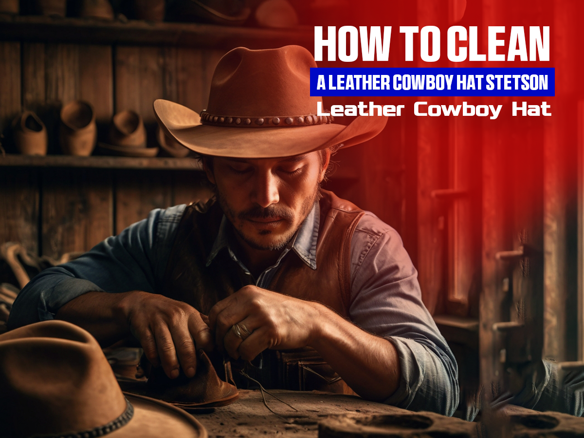 How to Clean a Leather Cowboy Hat Stetson | Leather Cowboy Hat – FALCON ...