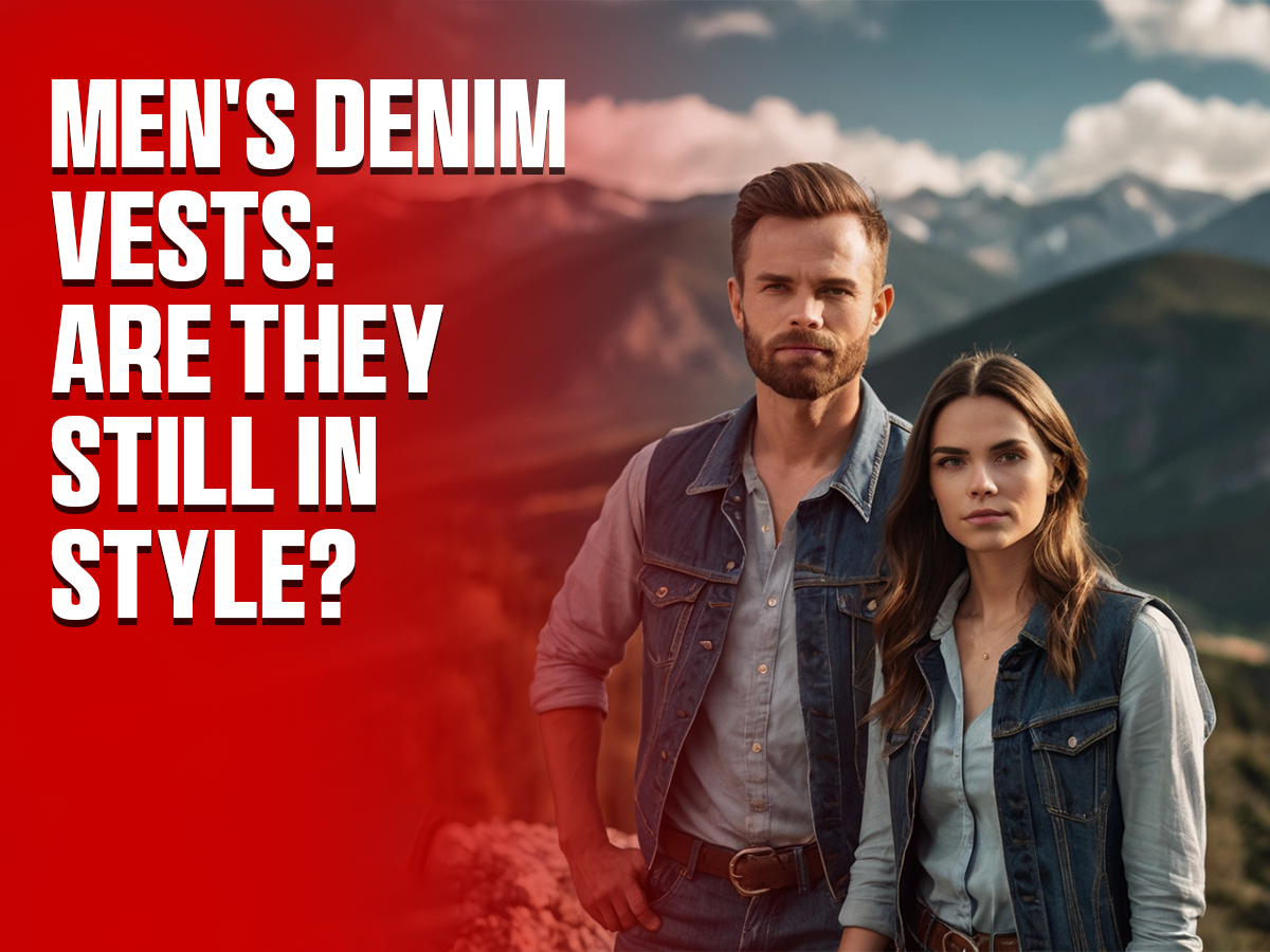 Men's Denim Vests: Are They Still in Style? Introduction to Men's Deni ...
